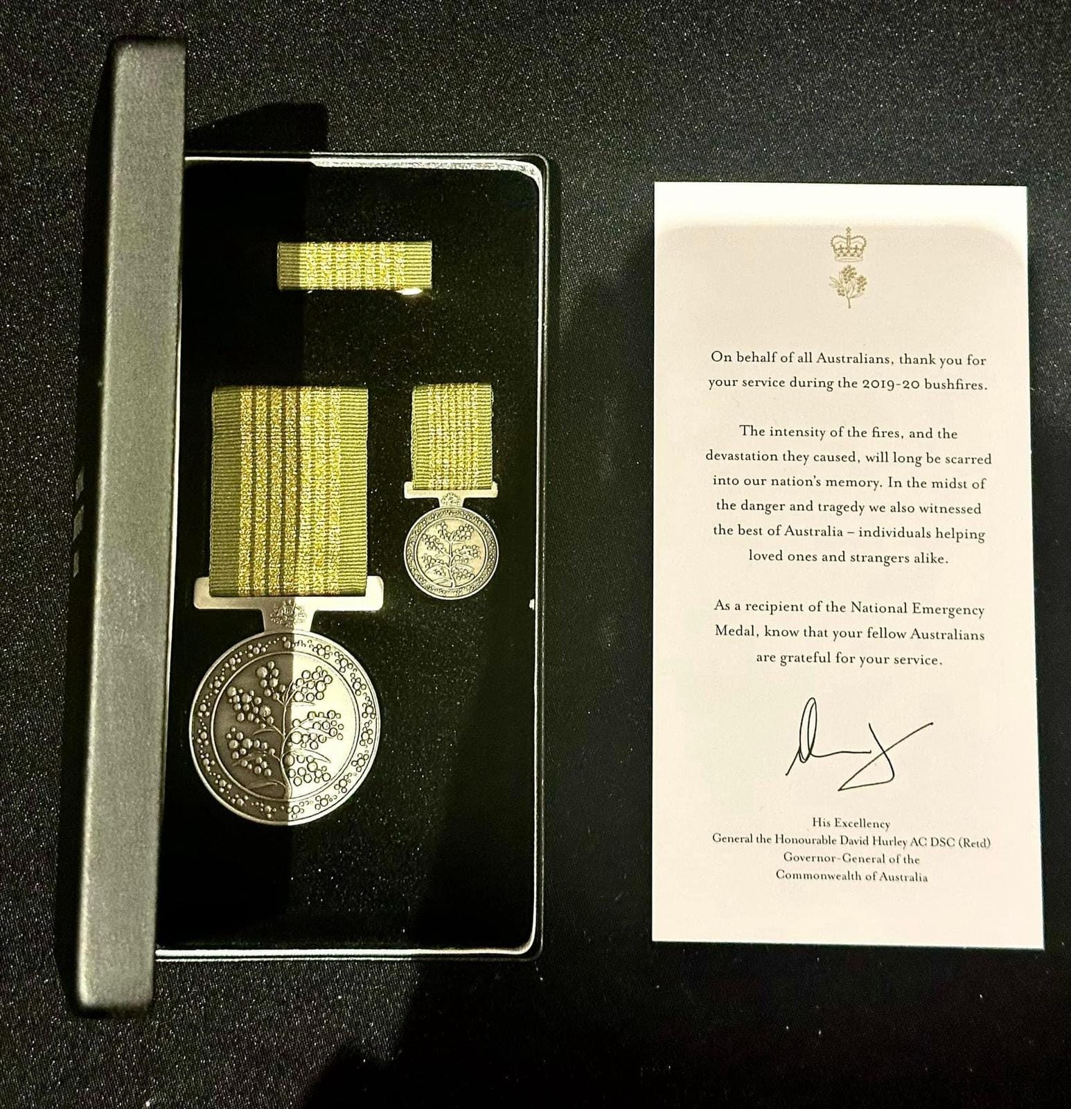 999 - National Emergency Medals - Bushfires 2019/20 - Incident Management Tonight